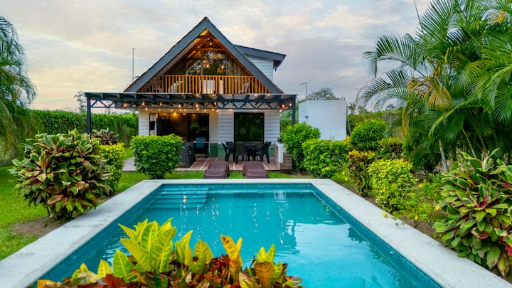 Natural Scape House/ Private Pool / Free Concierge - La Fortuna