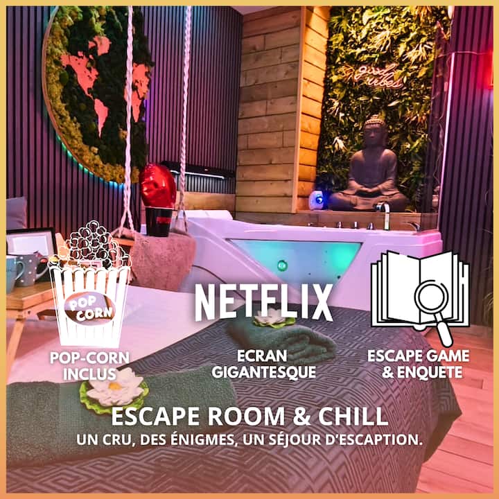 Ciné Spa / Nuit2spa & Netflix / Escape Game - Brie-Comte-Robert