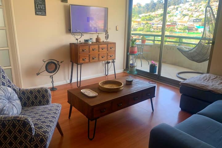 Depto. Familiar En Viña Con Estacionamiento - Quilpué