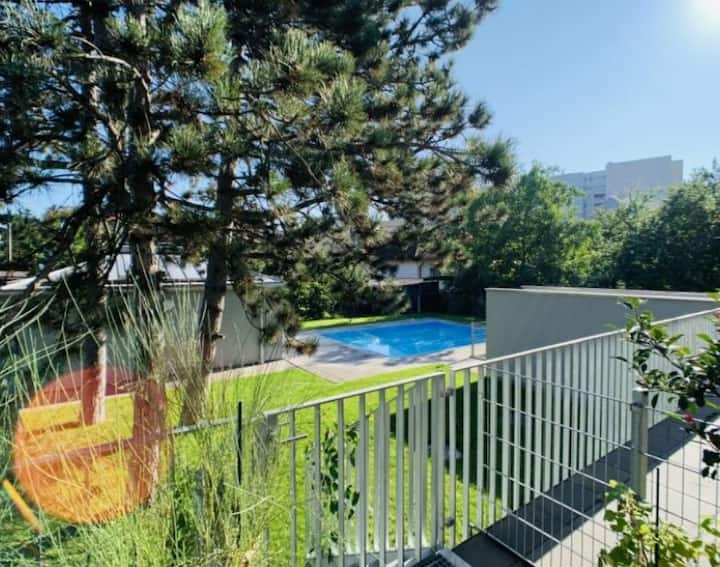 Schmuckstück - Stilvolle Wohnung Mit Pool & Bbq - Wien