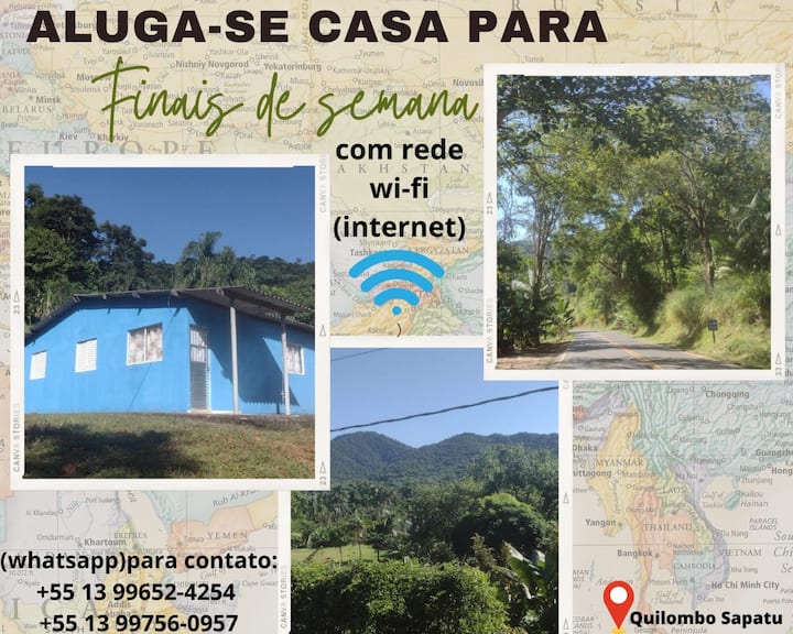 Aluga_se Casa.
Seu Descanso Perfeito. - Eldorado