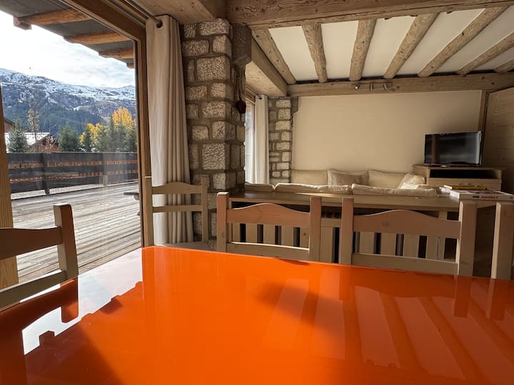 Meribel, Appartement "Cocoon" Au Pied Des Pistes - Saint-Martin-de-Belleville