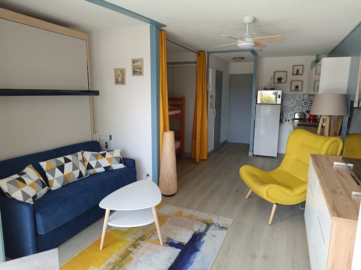 Studio 4 Personnes Dans Une Résidence Piscine - Argelès-sur-Mer