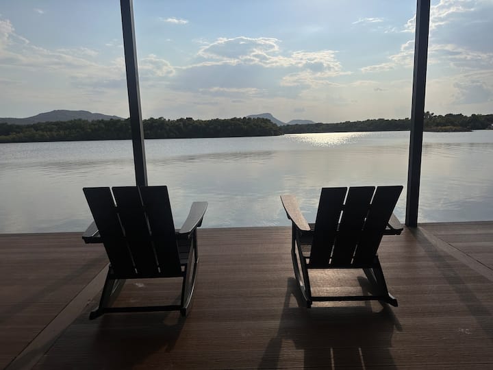 Wake Up On The Water - The Floating Buffalo - Norman, OK