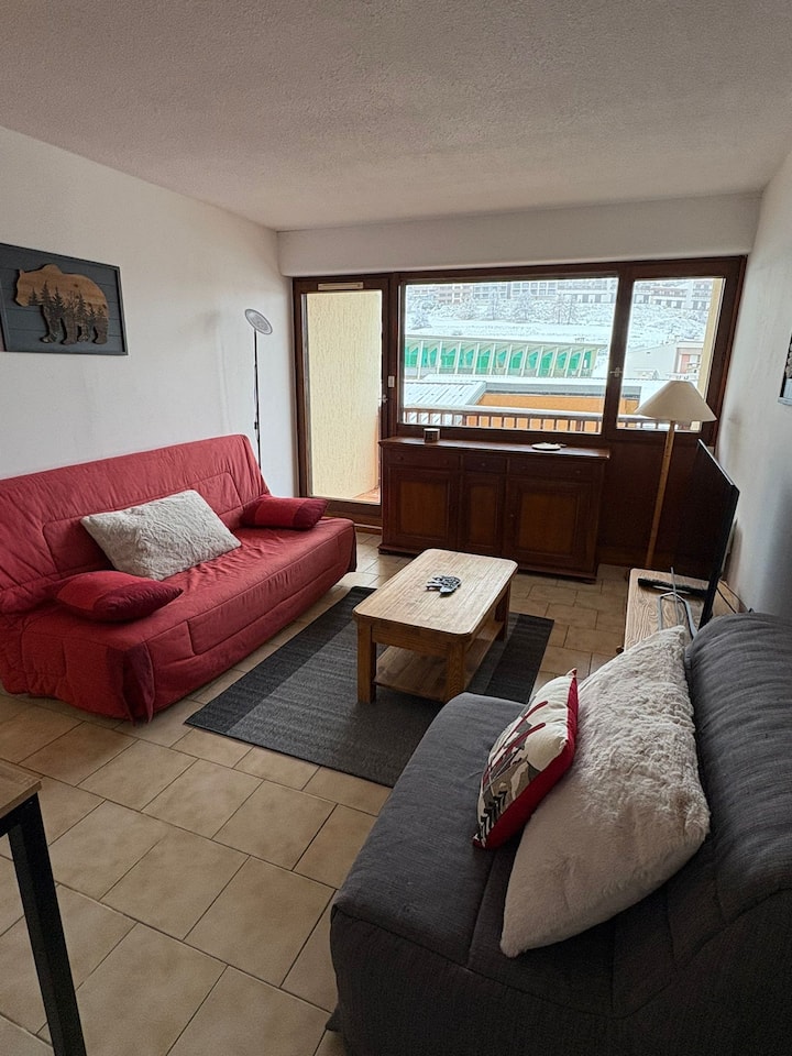 Rénové 2025 : Place Centrale, Pied Des Pistes. 5p. - Valberg