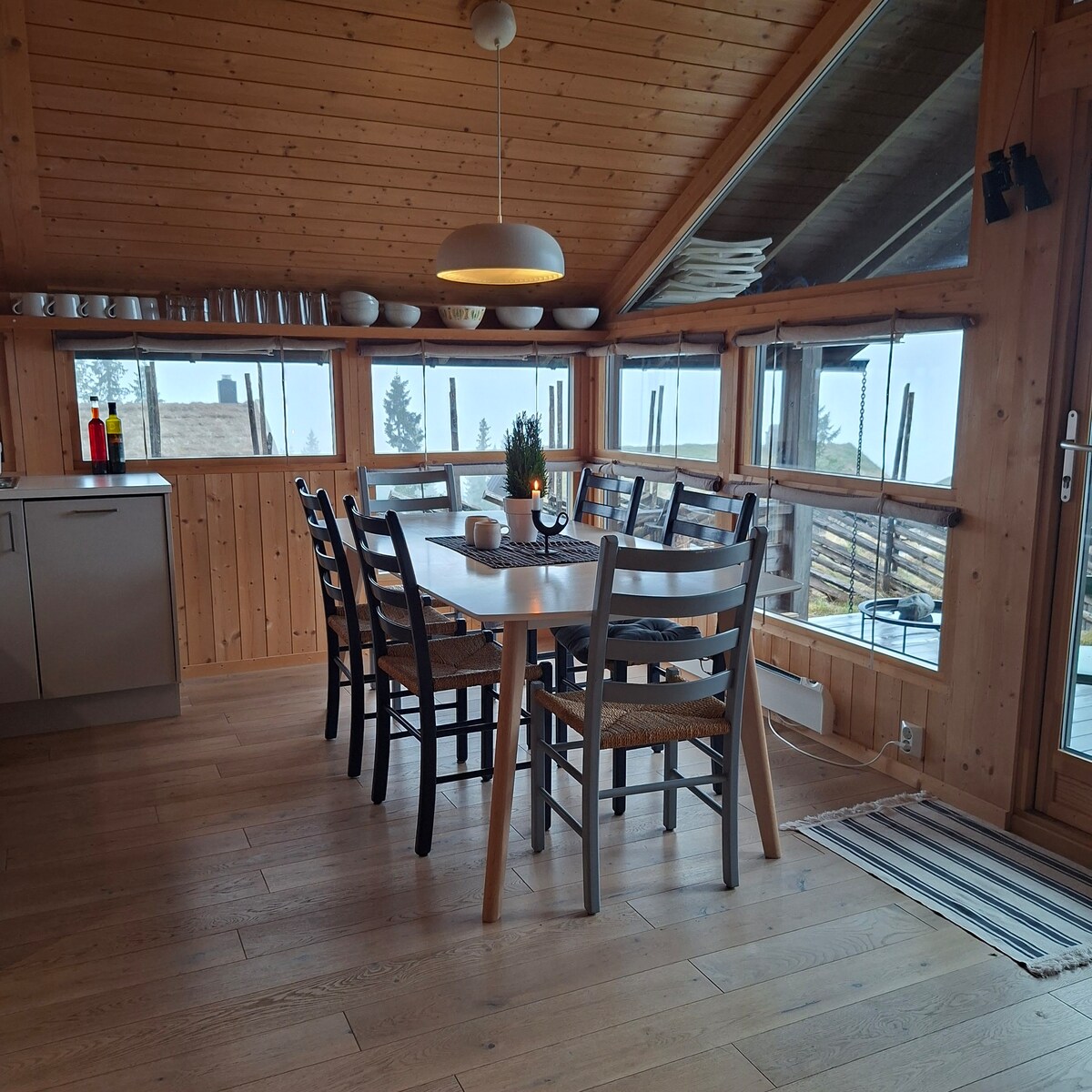 Cabaña moderna justo al lado de las pistas de esquí y toboganes - Airbnb