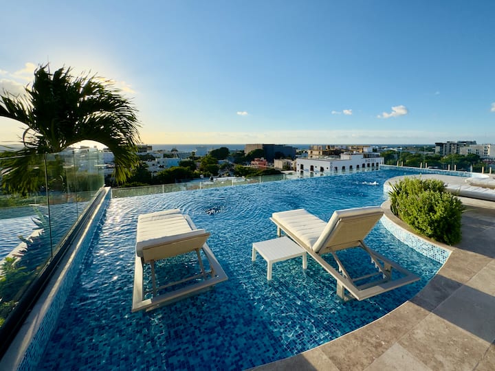 Nuevo Y Cómodo Departamento A Pasos De Todo - Playa del Carmen