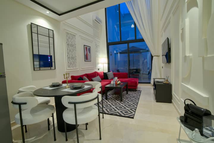 Premium Duplex 1br à Casa | Cozy & Près De Twin - Casablanca