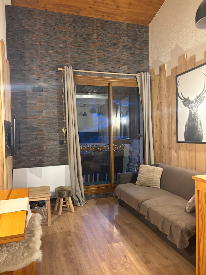 Beau Studio Mezzanine - La Foux d'Allos