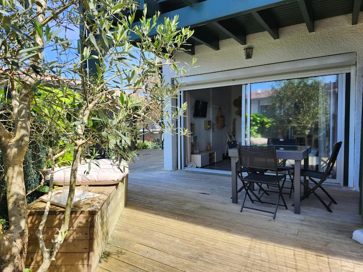 Appartement Cosy En Rez-de-chaussée Avec Terrasse - Moliets-et-Maa