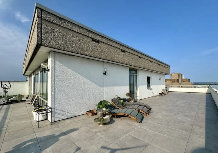 Rheinpanorama Penthouse Neuss/ Düsseldorf - Düsseldorf