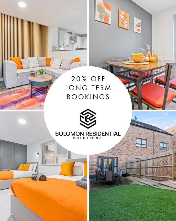 City 5-bedroom House|garden|sleeps 9|gated Parking - Birmingham