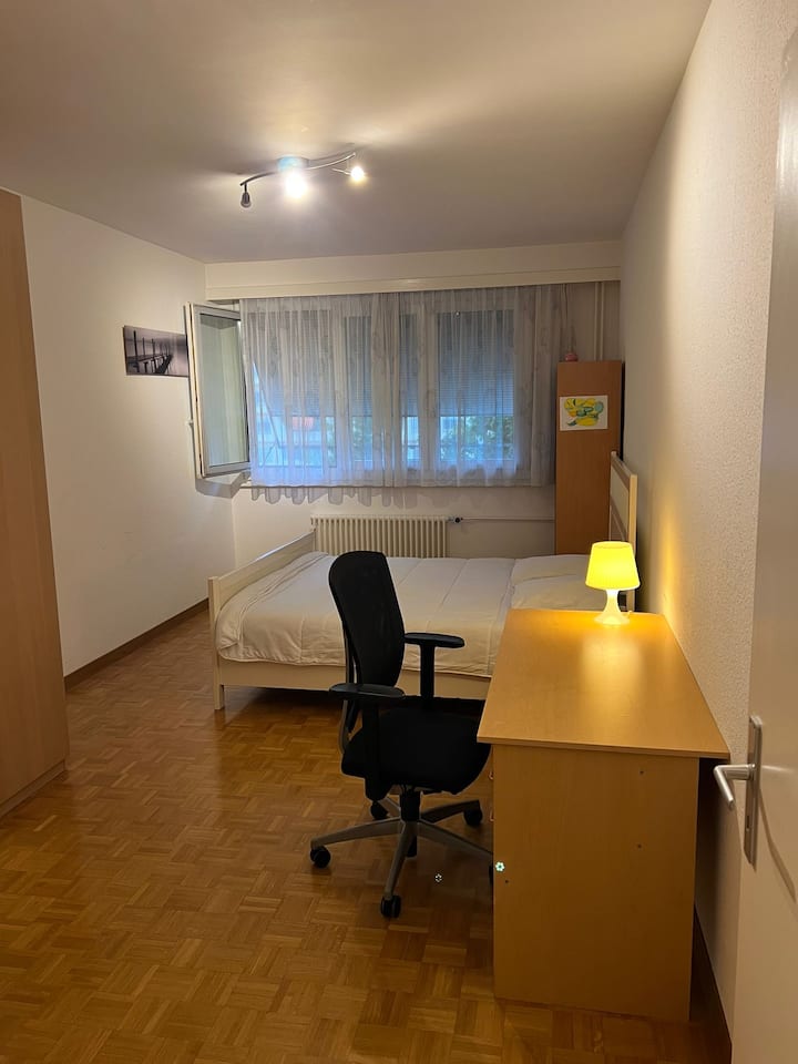 Grande Chambre Dans Un Appartement Familial - Saint-Julien-en-Genevois
