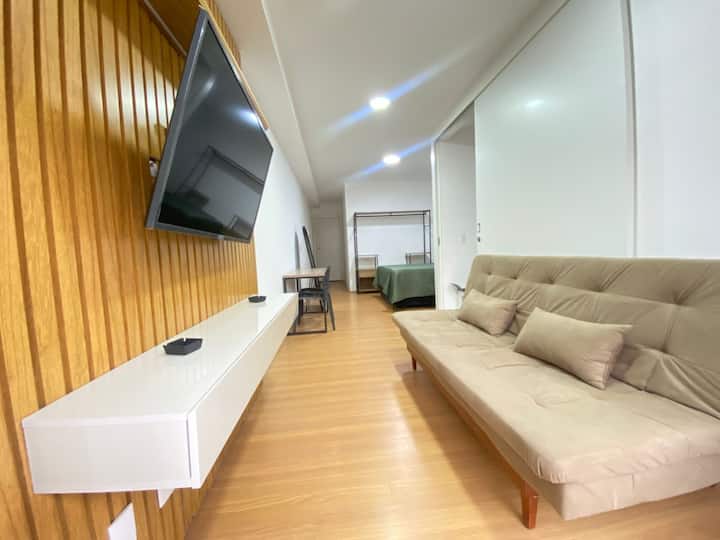 Loft Moderno Com Lazer No Rooftop E Self Check-in - Rio de Janeiro