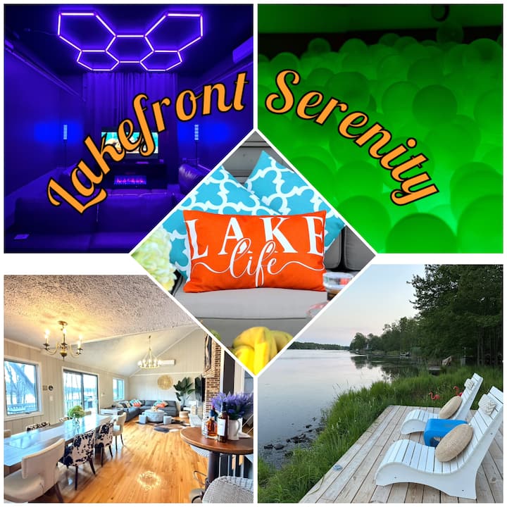 Lakefront 6br, Ball Pit, Game Rm, Karaoke, Theatre - Mount Pocono, PA