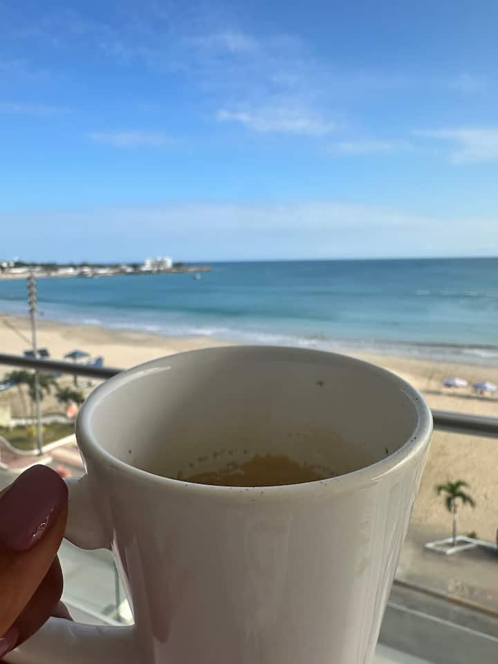 Departamento Listo Para Fin De Año Frente Al Mar - Salinas