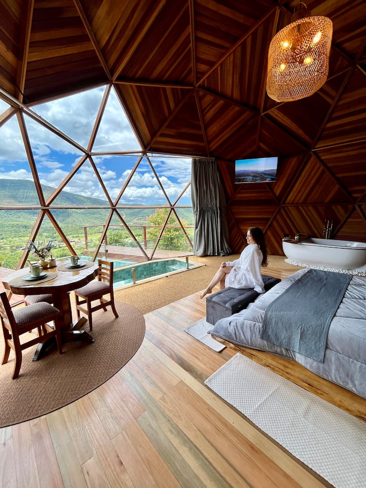 Amplo Domo Geodésico, Praia Grande Sc, Vista úNica - Brazil