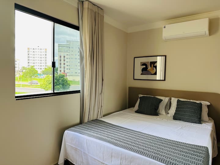 Conforto/2qtos/wifi/ar-condicionado/aero Próximo - Brasília