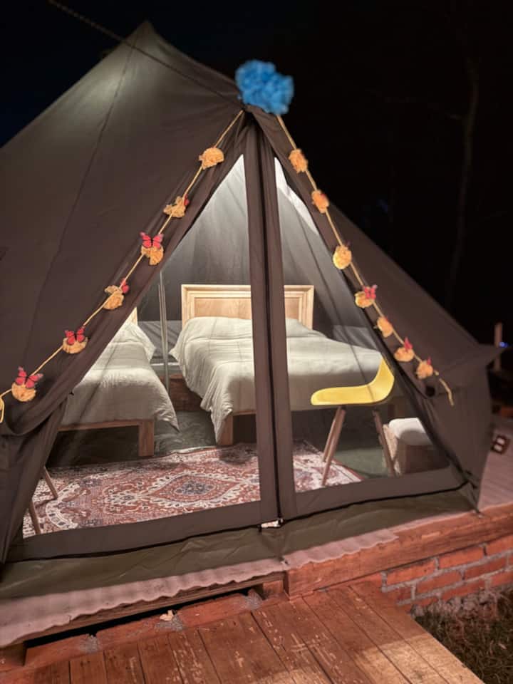 Glamping Temático Día De Muertos -