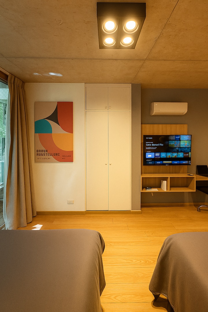 Hermoso Studio Para 4 En Palermo Hollywood F61 -