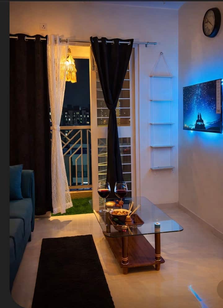 The Boho Mirage Loft-netflix, Balcony, Good Vibes - Pune