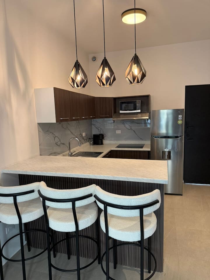Modern Apartment With Pool, 1 Km From Bbva Stadium - Guadalupe, Mexico