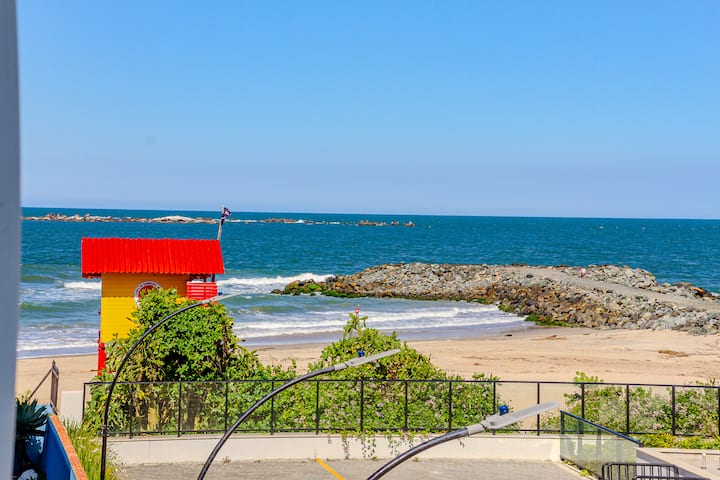 Pé Na Areia Para 11 – Frente Mar E Lagoa, Piscina - Barra Velha