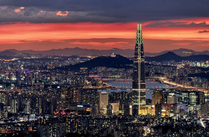 #New#신당역1분#서울중심지#짐보관#루프탑#성수#명동#강남#홍대#잠실#종로#동대문#경복궁 - Zuid-Korea