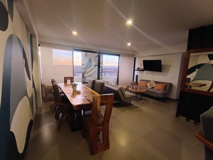 Depa Celesta - Alberca+gym+padel+co-working - Querétaro