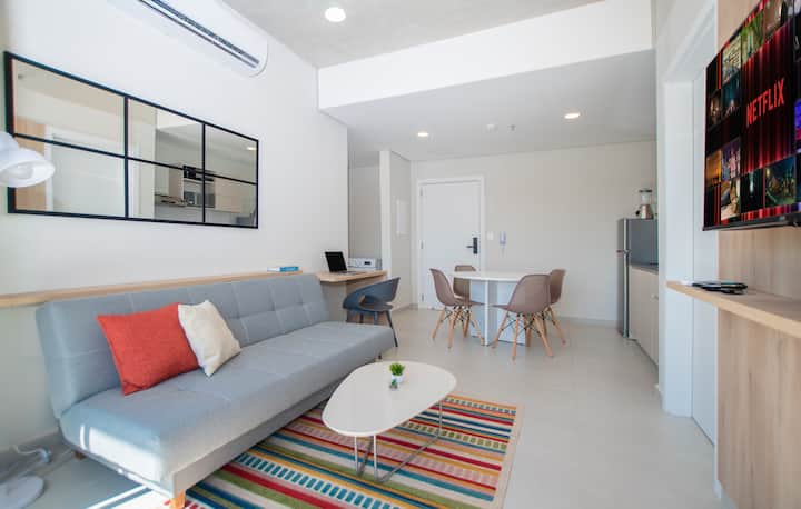 Chic 2br | Pool & Bbq Lounge | 10 Mins To Shopping - Asunción