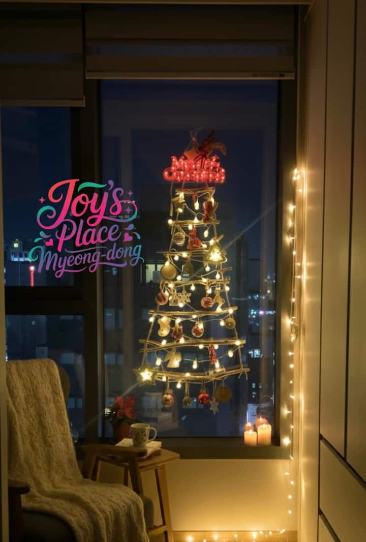 Cozy Studio For 2 · Near Myeongdong · Subway 2 Min - Seoul