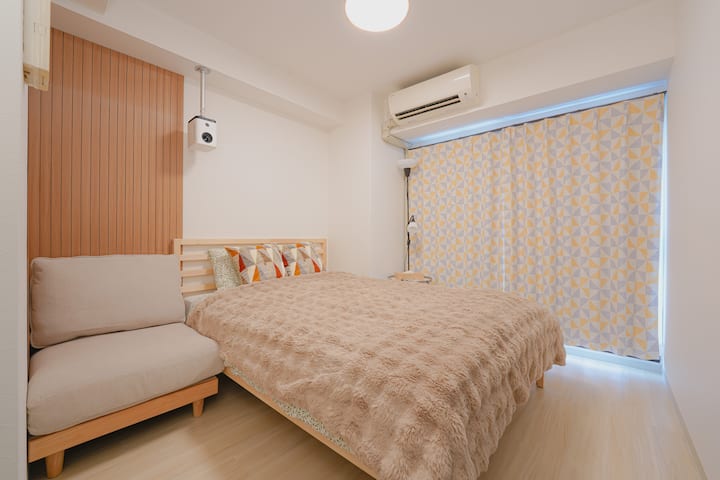 Namba Dotonbori｜projector｜elevator｜8min Nb｜double - Japan