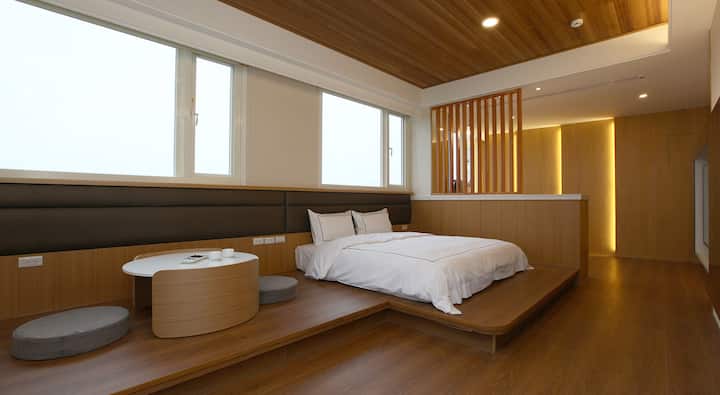 景觀雙人房C_田園景 - 위안산 향