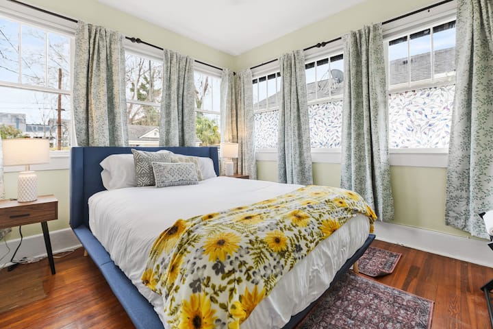 Cottontown Bungalow - Fast Wifi - Walk Downtown - Columbia, SC