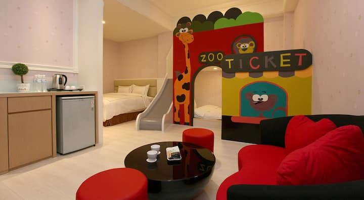 主題親子房(隨機排房)-指定房型，請來電詢問 - 員山鄉