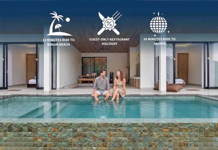 Pecatu Hideaway Villa With Private Pool For Groups - Jimbaran