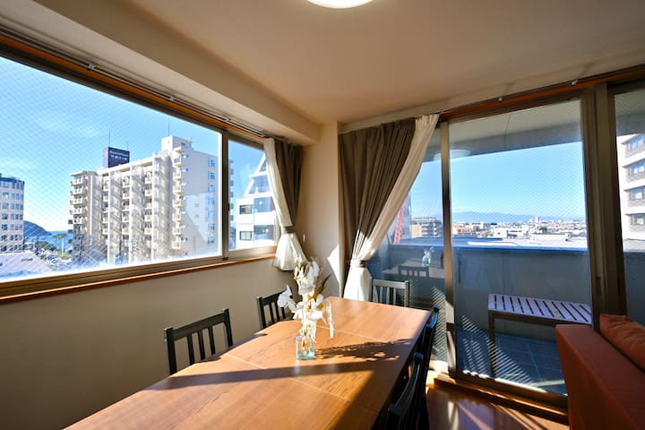 駅3分/海まですぐ/江の島/キングサイズベッド/ノマドワークにおすすめ/長期滞在でも快適 - Fujisawa