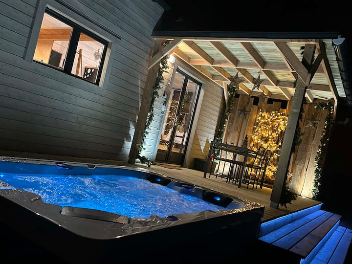 Tiny Cocon En Pleine Nature Jacuzzi, Sauna Privé - Provincie Luik