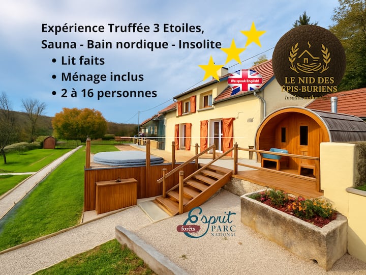 Insolite, Familial En 3 éToiles : Truffe & Spa - Bourgogne-Franche-Comté