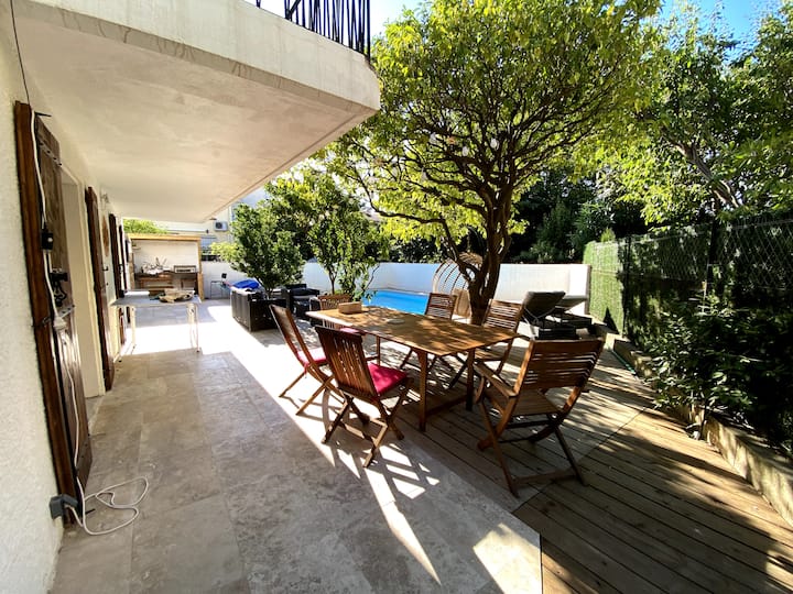 Magnifique Villa Familiale Avec Piscine Privée - Argelès-sur-Mer