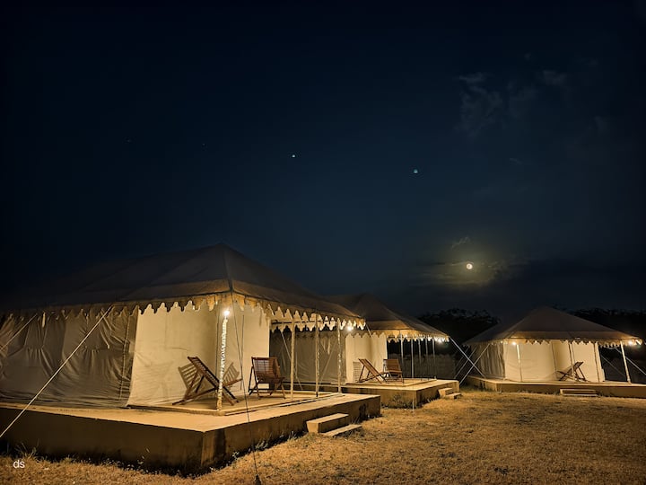 Cottage Room @ Advait Beach Resort - Mandvi