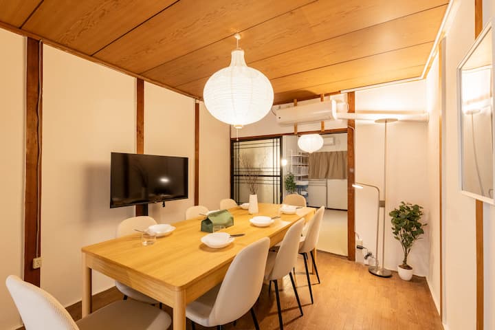 8 Min To Metro｜81㎡・sleeps 10｜2 Stops To Namba Sta. - Osaka