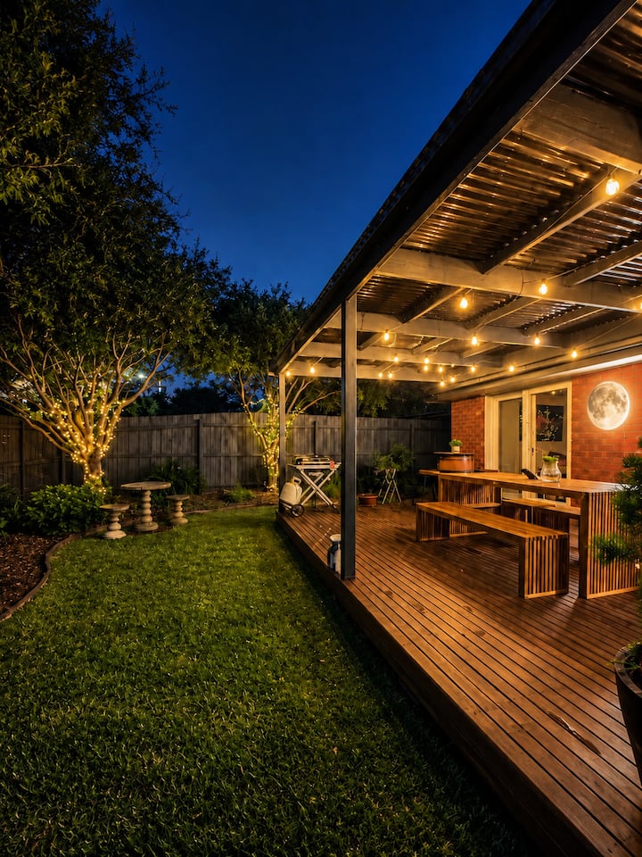 Casa Luna Bay Designer Coastal Cottage Near Beach - Mornington