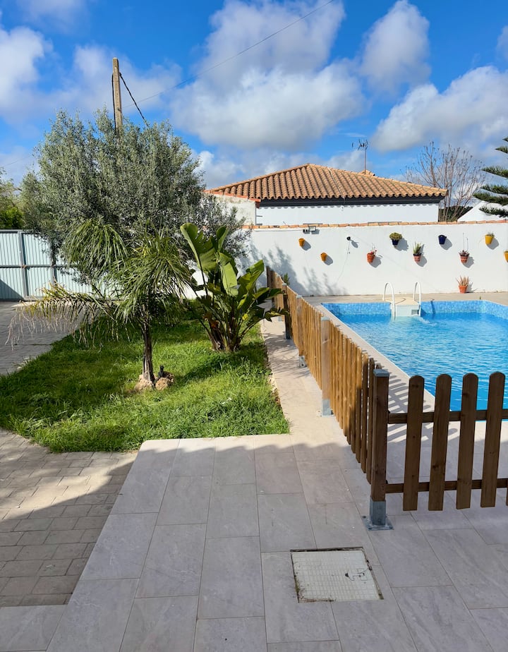 Fantástico Chalet A 2 Km De La Playa De La Barrosa - Novo Sancti Petri