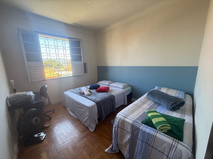 Apto Completo - 5 Pessoas - Conforto & Praticidade - Belo Horizonte