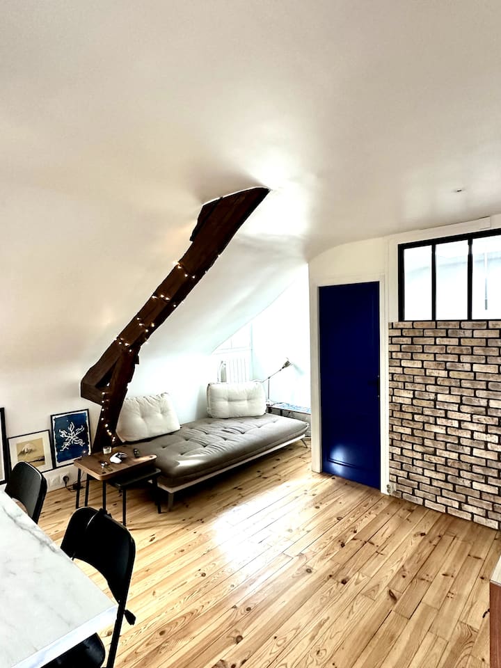 Loft 2 Pièces Proche Paris St Lazare & La Défense - Eaubonne