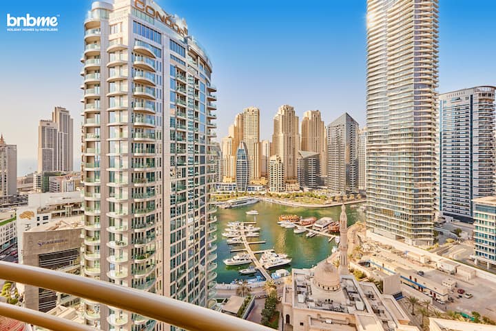 Marina View Apartment Near Jbr Beach & Marina Mall - Dubai