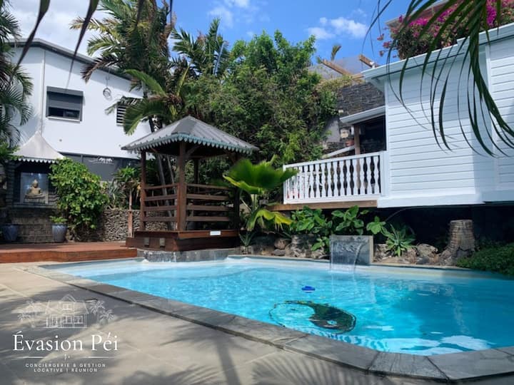 La Villa Morgane – Charmant Appart Avec Piscine - Réunion