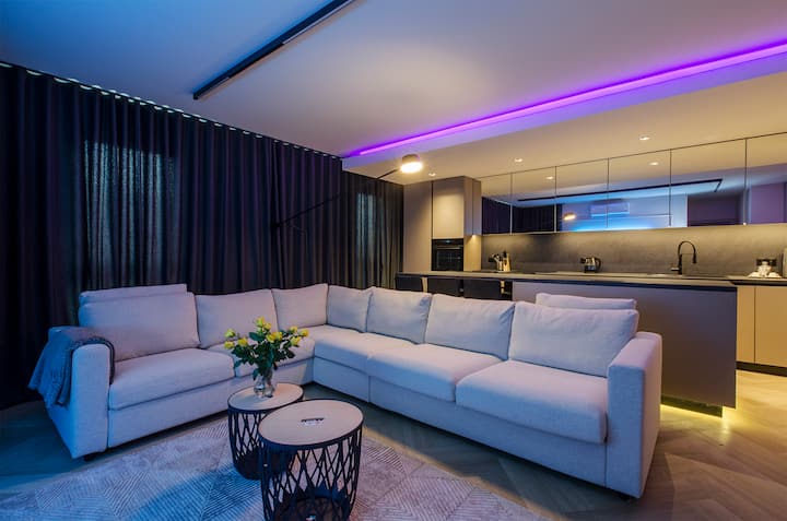 Apartament ŁAzowskiego, 3 Sypialnie, 2 łAzienki - Łódź