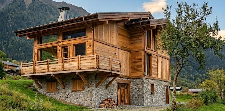 Cosy Chalet With Montblanc Views, Chamonix Valley. - Les Houches